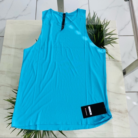 lululemon athletica | Shirts | Lululemon Fast And Free Singlet Breathe ...